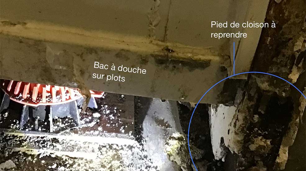 Remise en état d'un logement suite à un sinistre à Lormont (33) - Coren